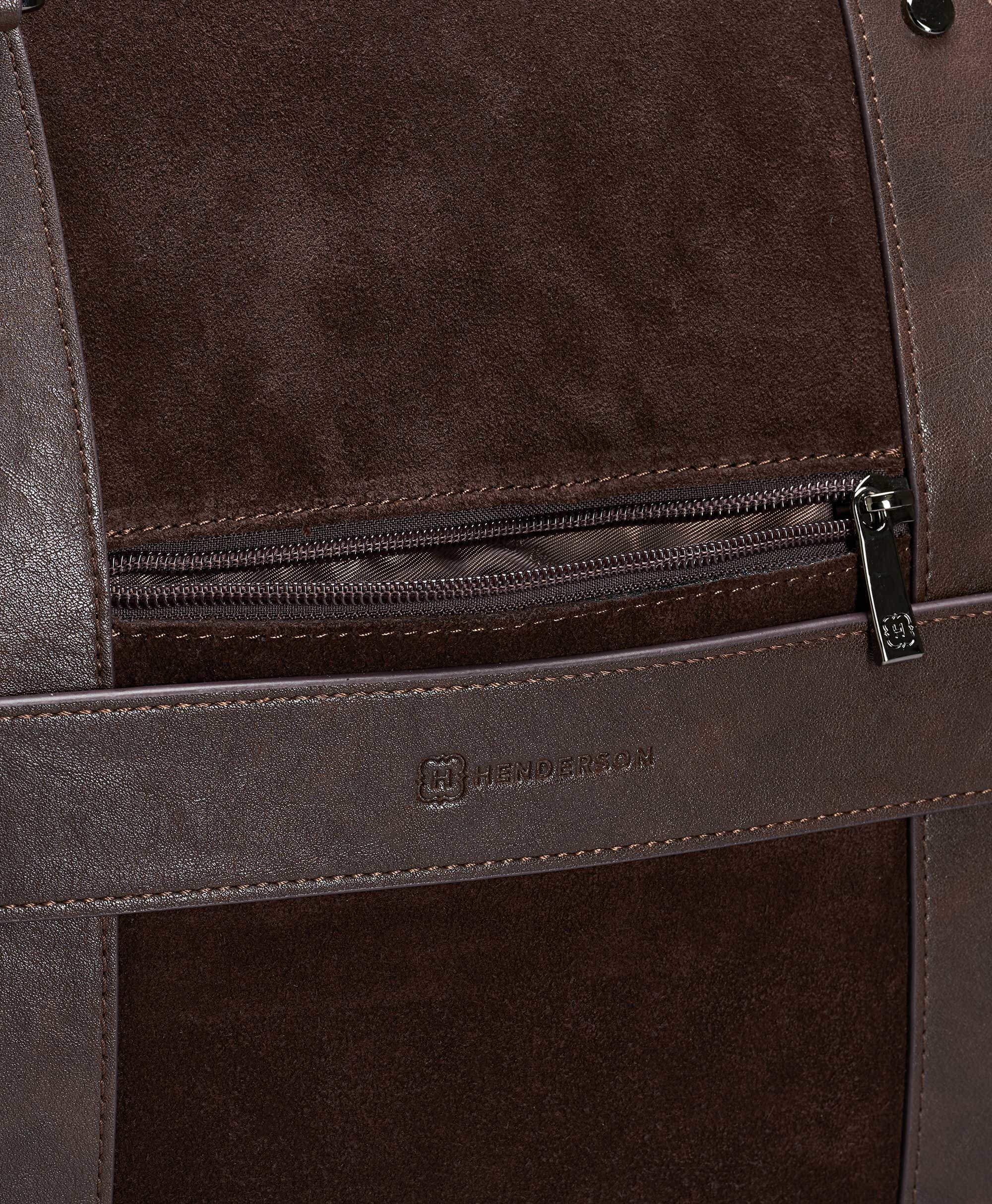 Дорожная сумка с RFID-защитой BG-0668 BROWN- купить в HENDERSON.RU ...