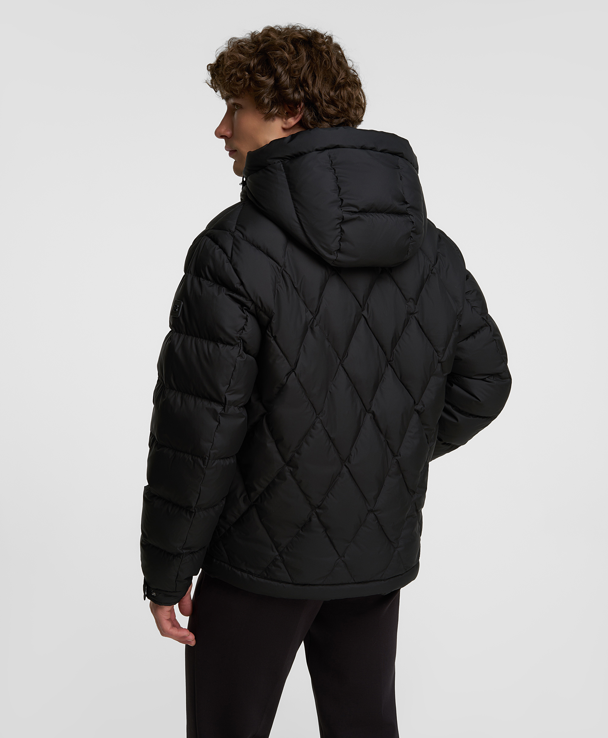 Пуховик зимний JK-0556 BLACK- купить в HENDERSON.RU, цена 21995.00