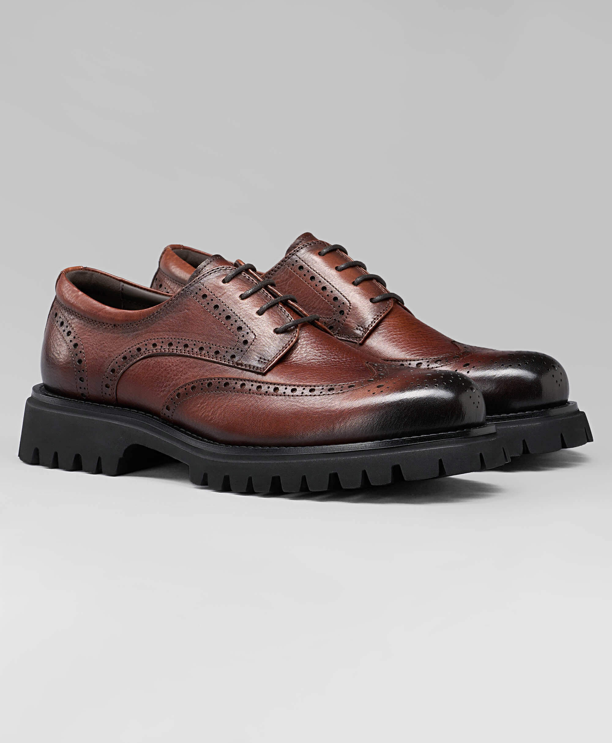 Броги повседневные SS-0840 RUST- купить в HENDERSON.RU, цена 8995.00